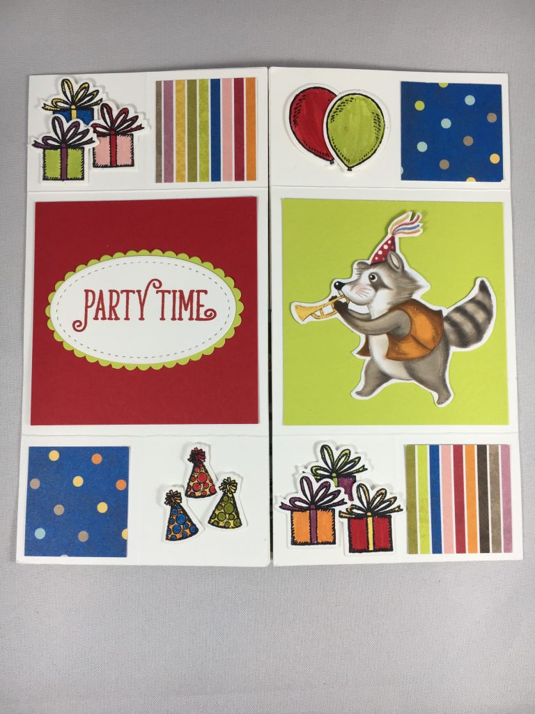 Fun Fold Swap Card from Ramsey – Just Stampin'