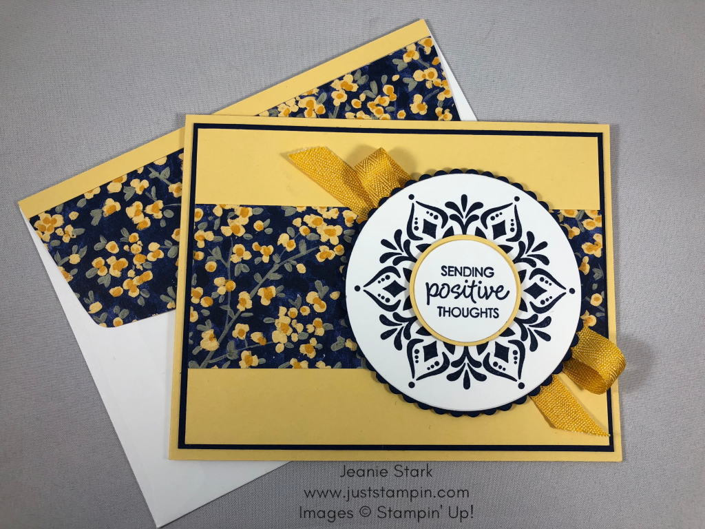 Sending Positive Thoughts with Happiness Surrounds – Just Stampin'