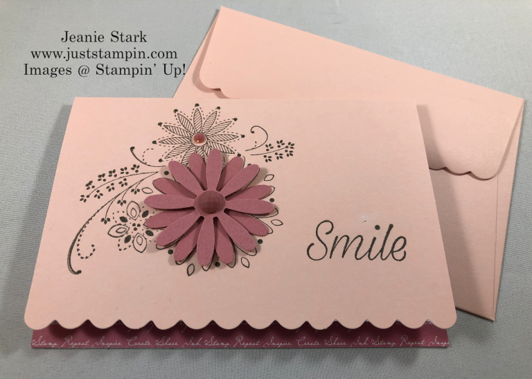 N is for Note – Just Stampin'