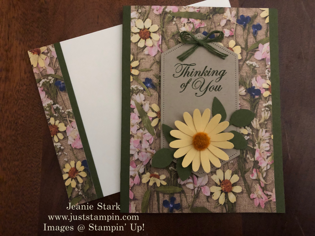 Y is for Thinking of You – Just Stampin'