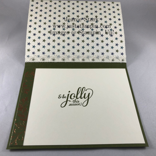 D is for Deck the Halls with Designer Series Paper – Just Stampin'