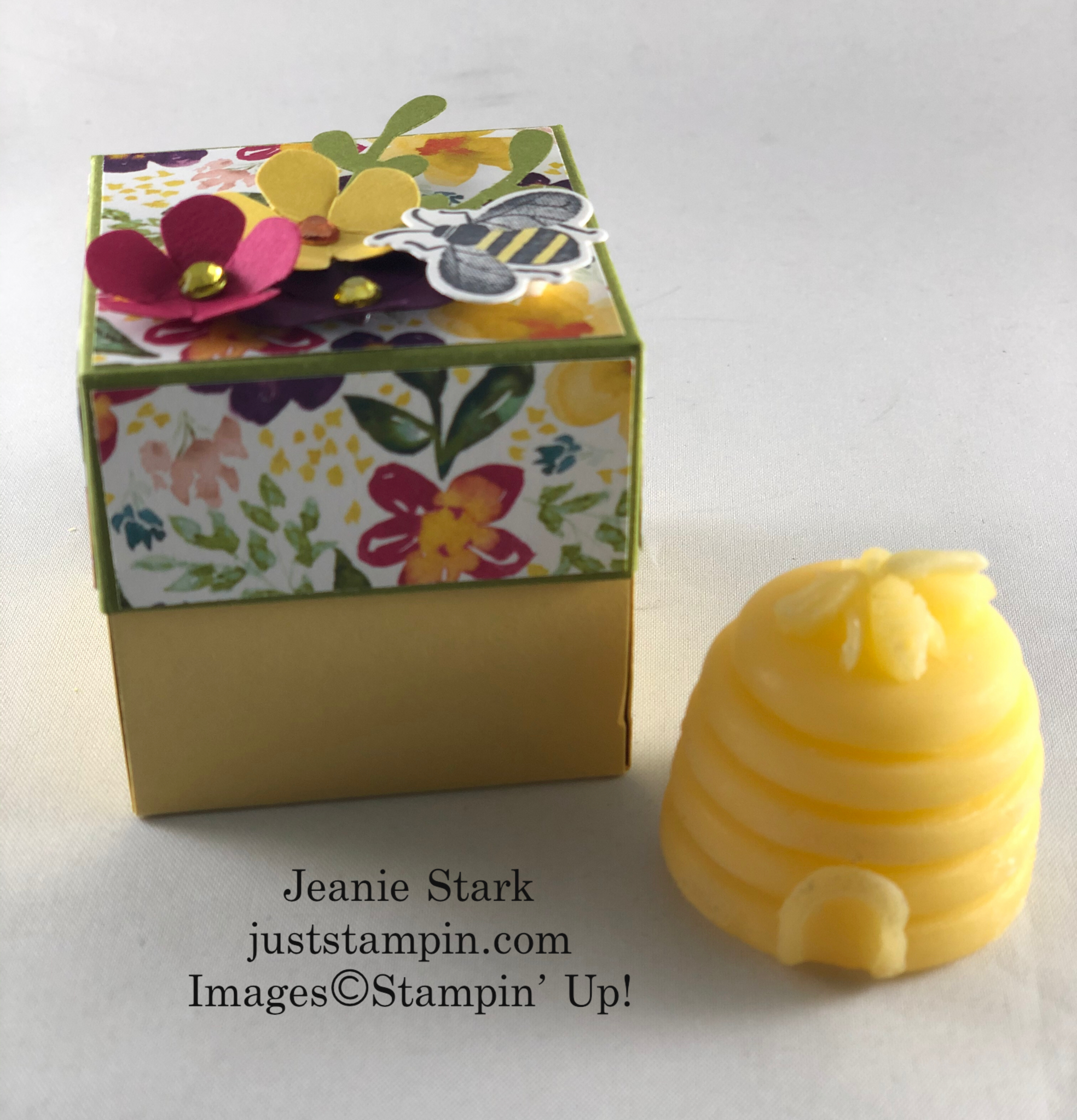 Explosion Candle Box for Bee Hive Tea Lights – Just Stampin'