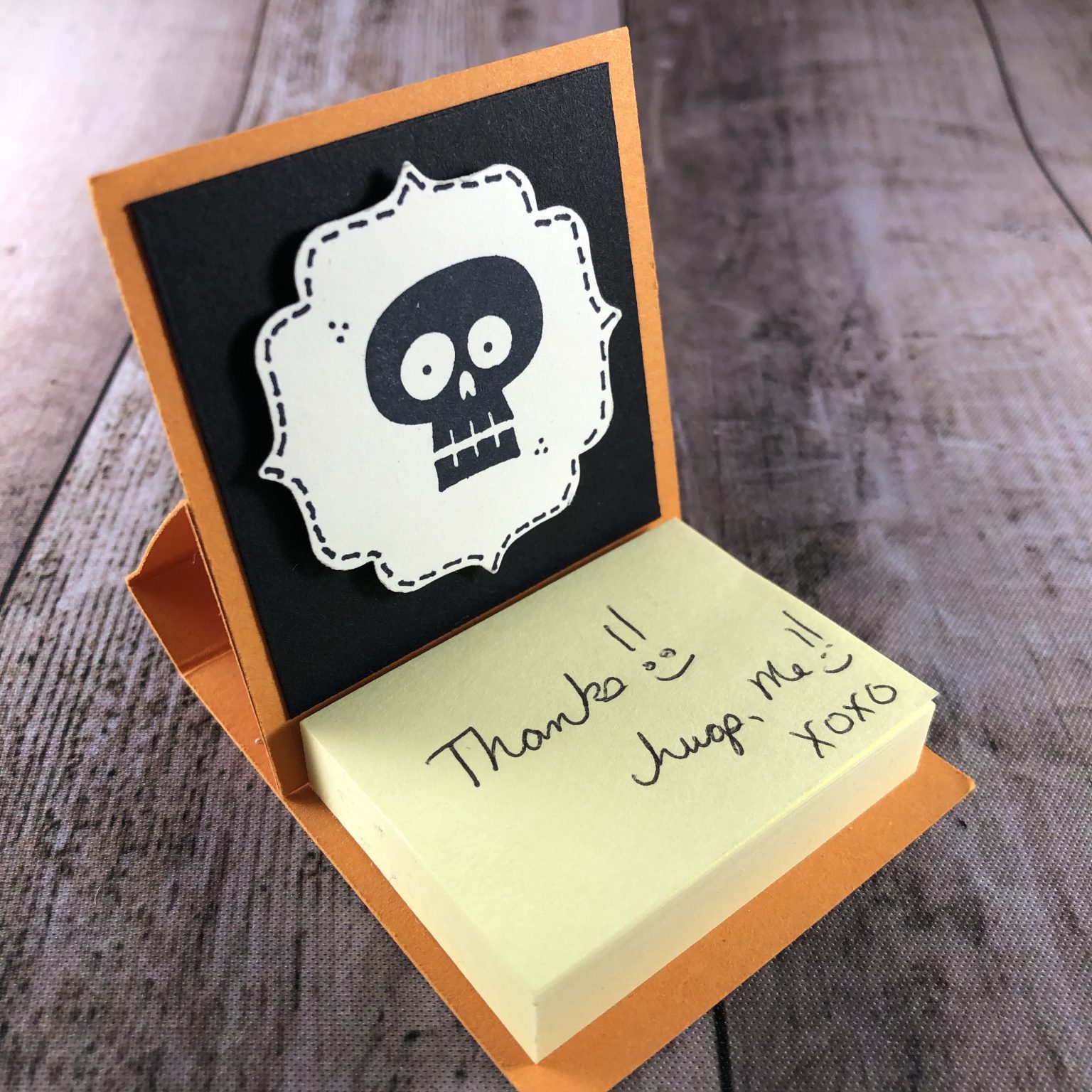 Mini Post It Note Easel Holder – Just Stampin'