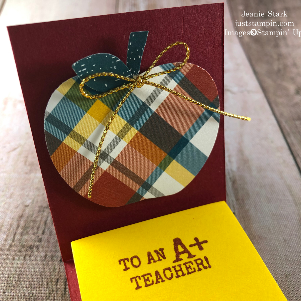 Mini Post It Note Easel Holder – Just Stampin'