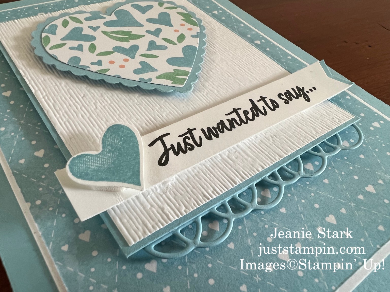 Country Bouquet Valentine Cards – Just Stampin'