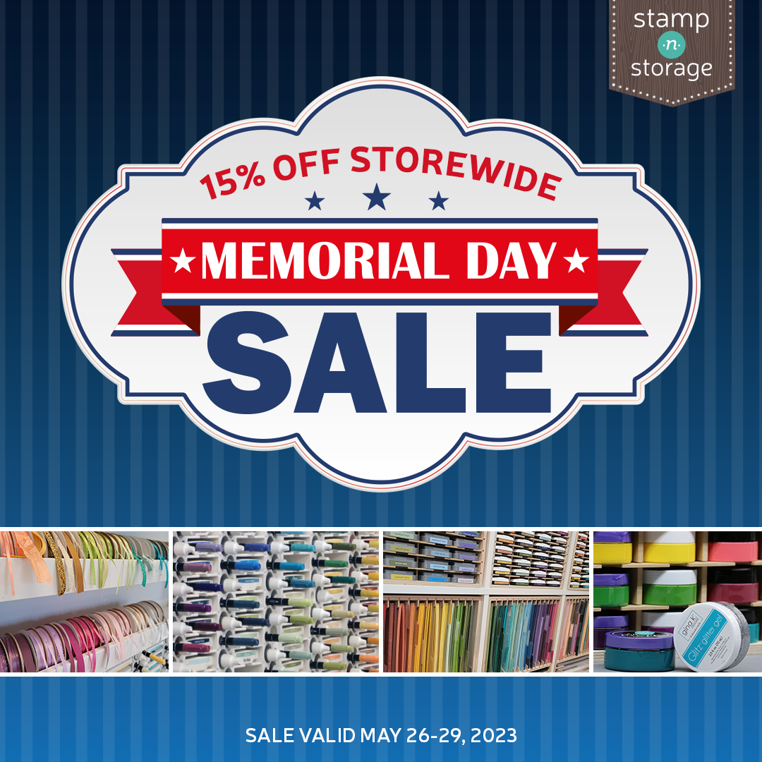 Stamp-N-Storage Memorial Day Sale – Just Stampin'