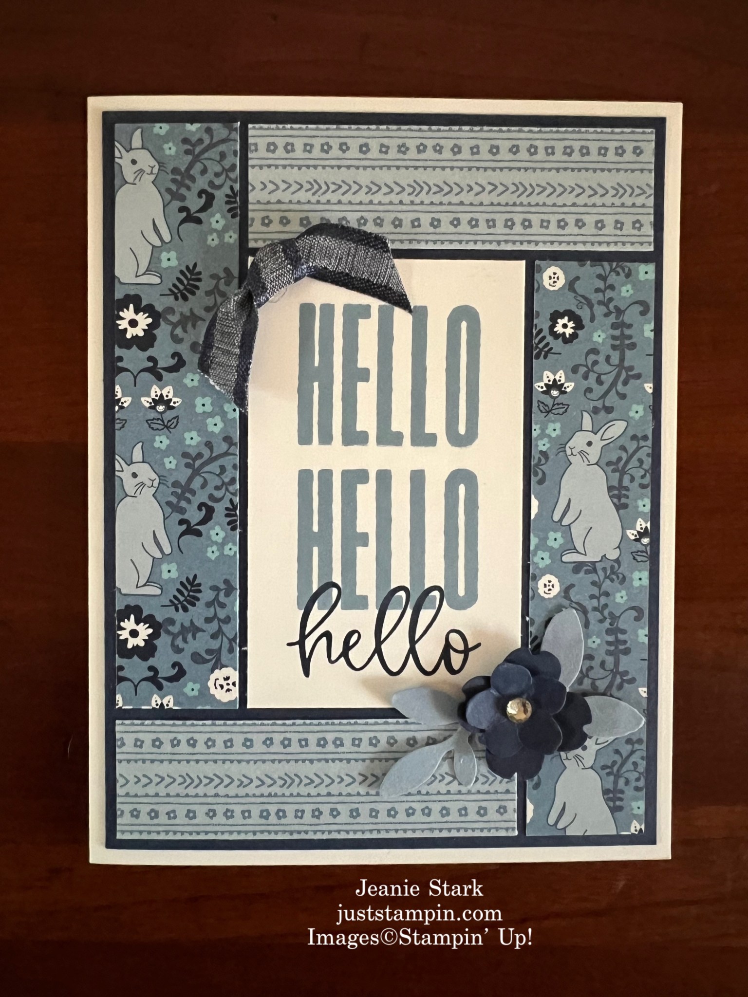 All Occasion Card Design for Tic Tac Toe Challenge #219 – Just Stampin'