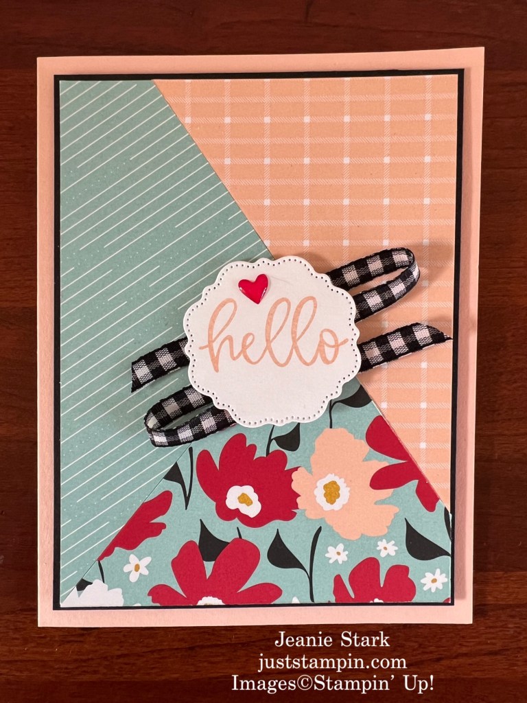 P is for Poppy Parade, Pool Party, & Petal Pink – Just Stampin'
