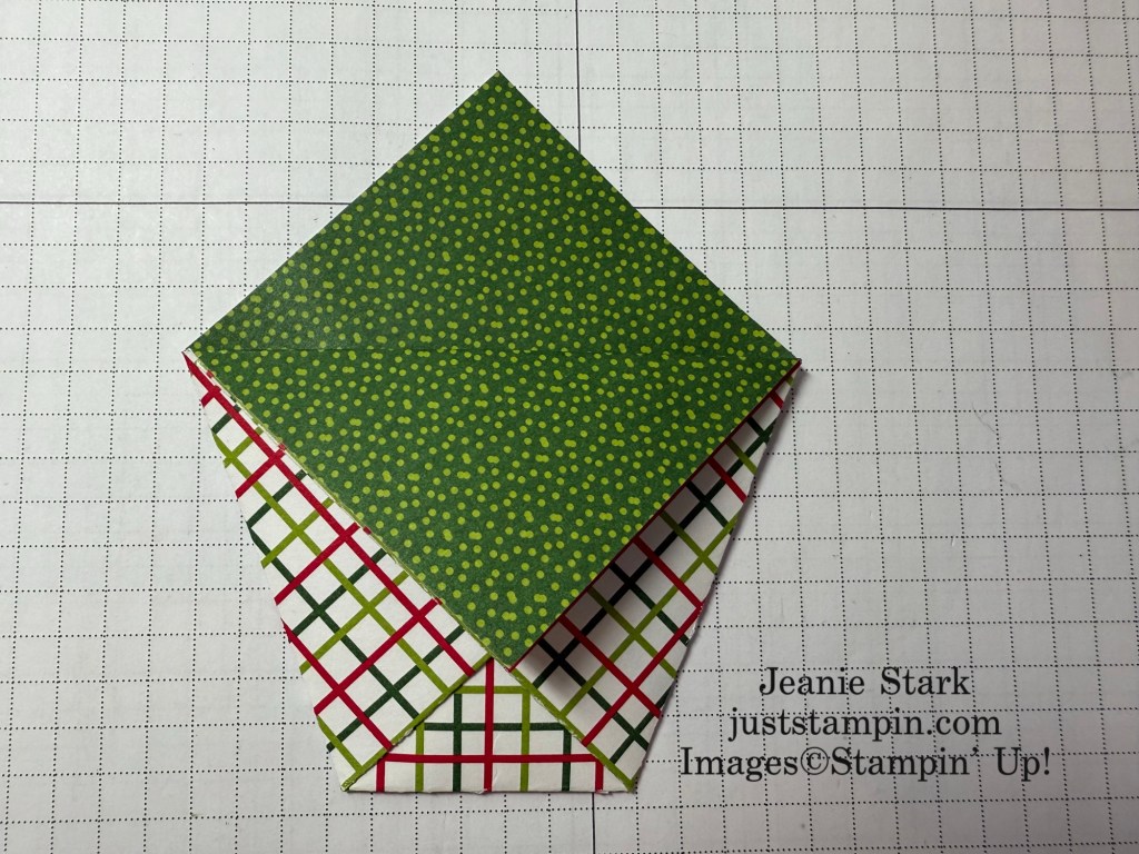 12 Days of Christmas Bonus…6×6 DSP Treat Holder – Just Stampin'