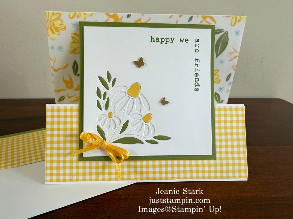 Spring Corners & Floral Delight Standing Z Fold Card – Just Stampin'