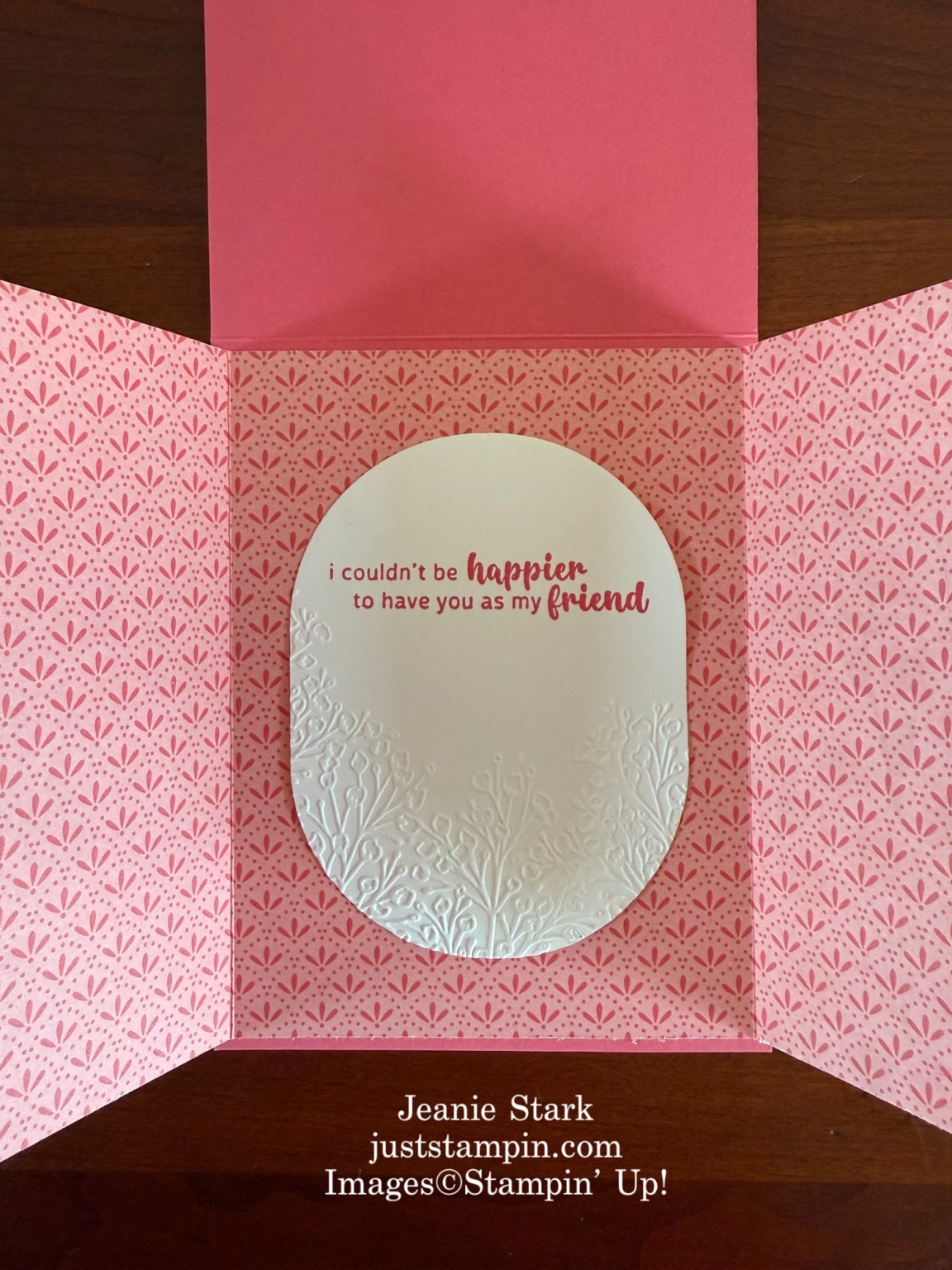 Impressions Abloom and Peace on Earth Hidden Gate Fold Cards…Free PDF ...