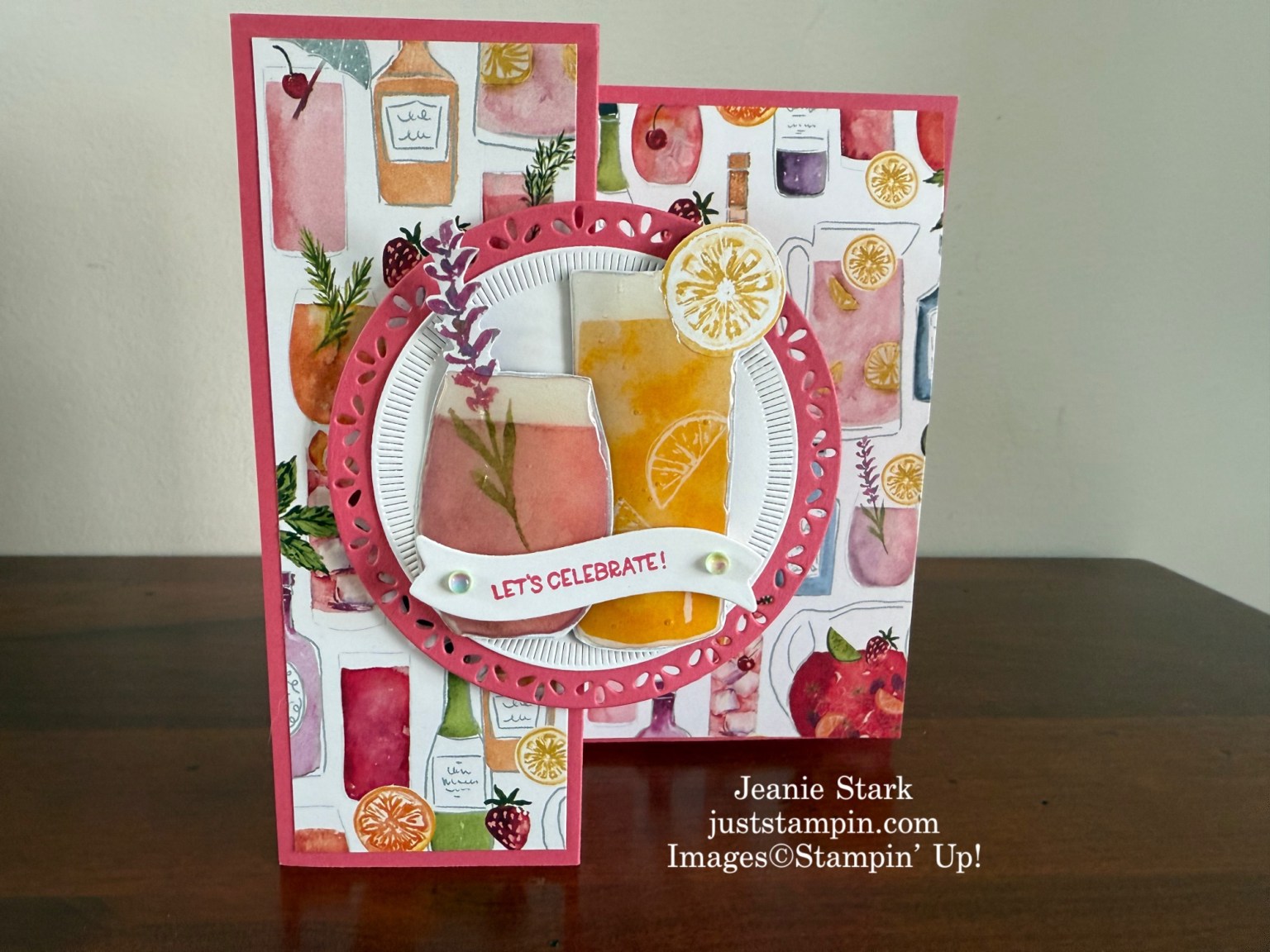 A Twist on a Classic Fun Fold with Celebratory Sips & Beautiful Gallery ...