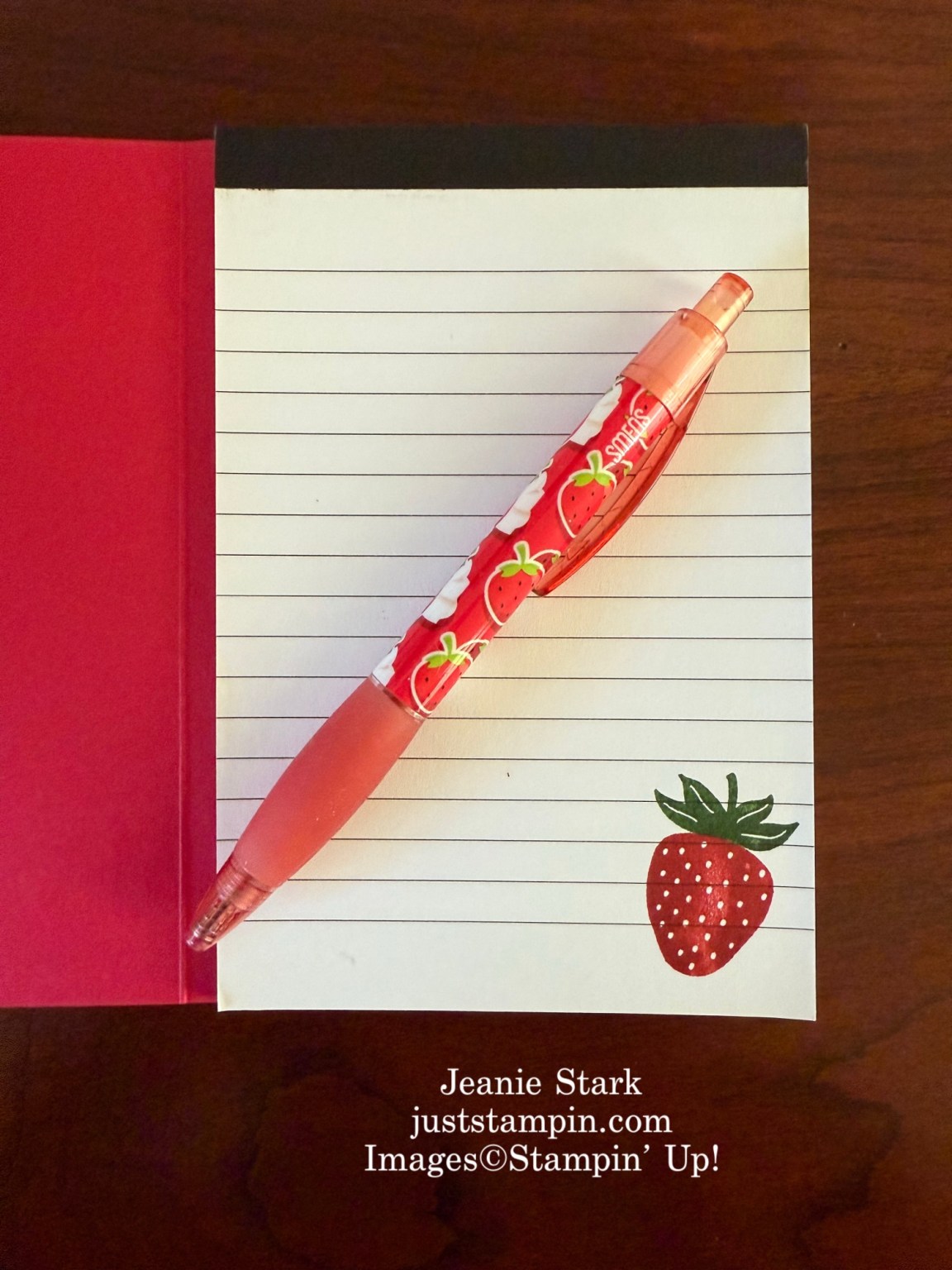 Sweeter With You Strawberry Notepad…Another Paper Pumpkin Alternative ...