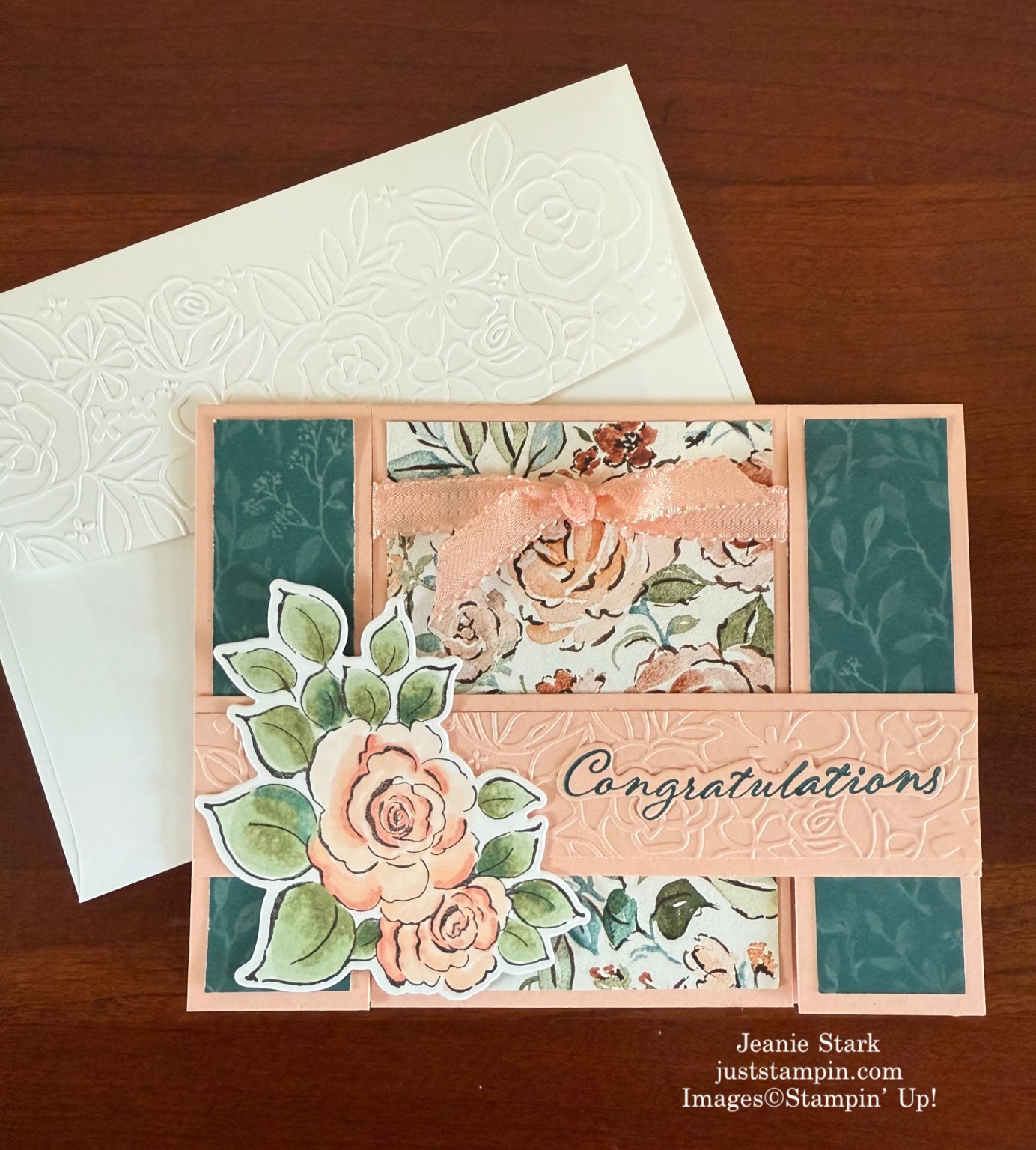 Spanner Fun Fold Cards with Traditions of Christmas and Floral Charm ...