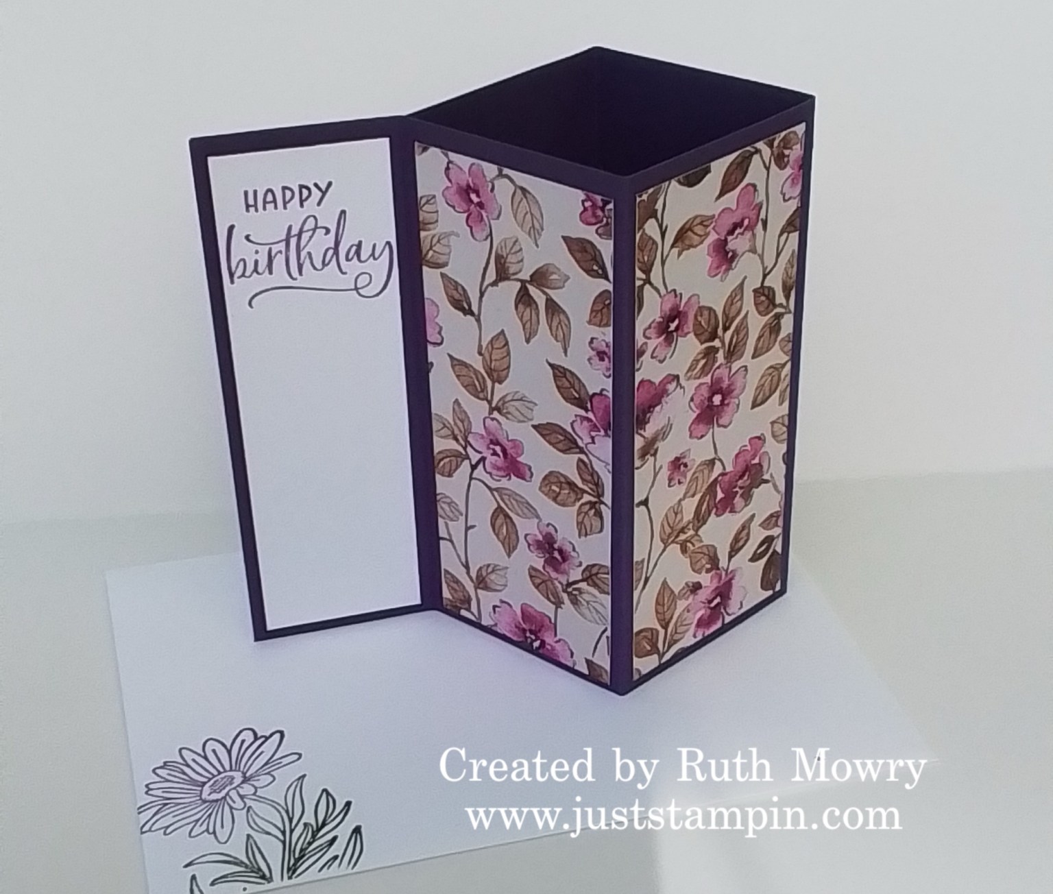 pillar cards – Just Stampin'