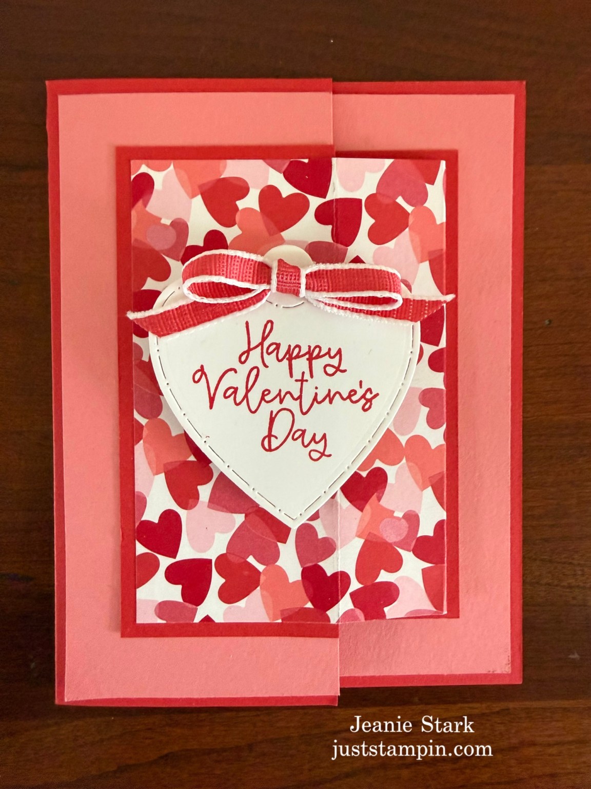 Hidden Message Valentine Cards with True Blue Florals & Made With Love ...