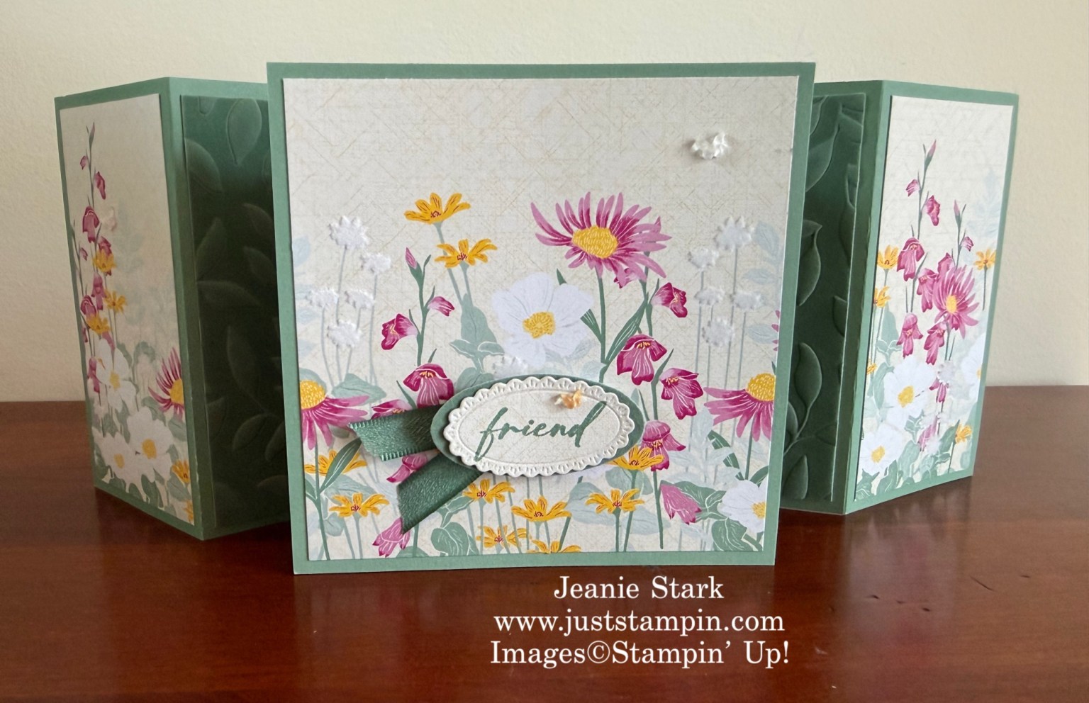 Flying Seagull Fun Fold Cards with Velvet Meadow – Just Stampin'