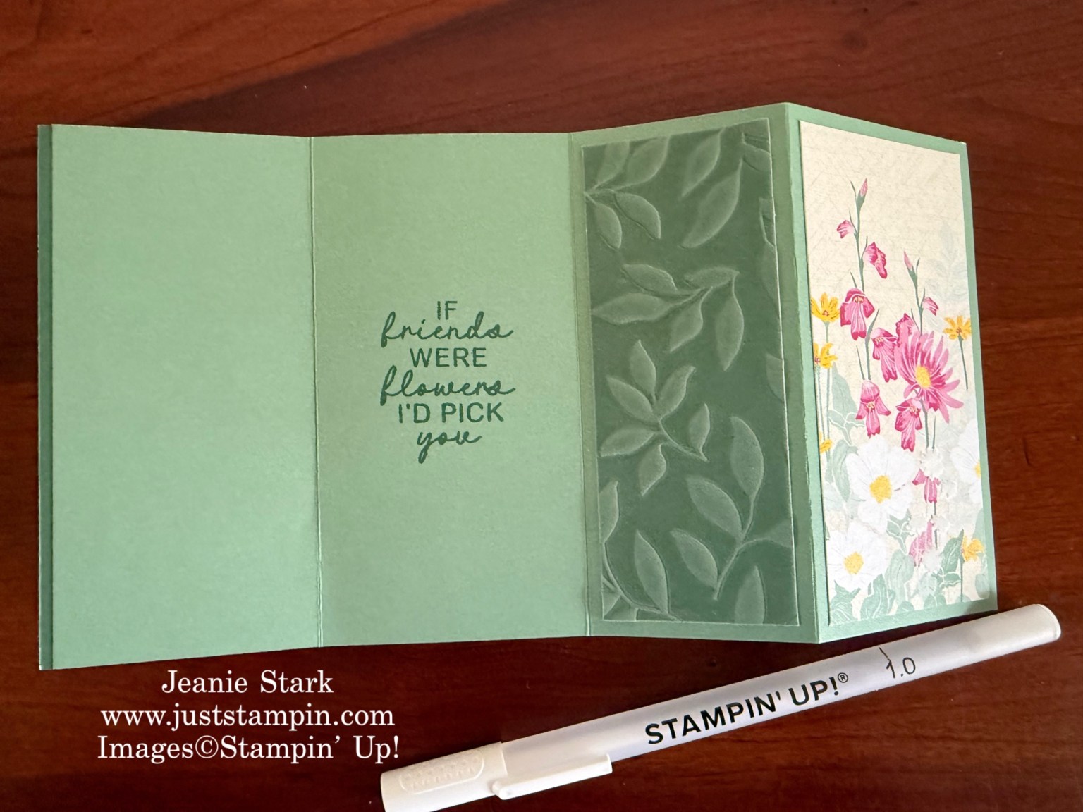 Flying Seagull Fun Fold Cards with Velvet Meadow – Just Stampin'